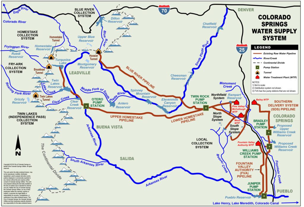 Service Area Map - Security Water and Sanitation District